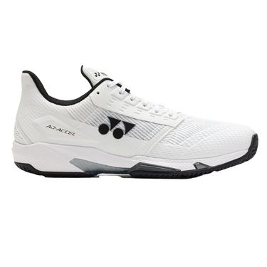 Yonex AD ACCEL Mens Tennis Shoe - White/Black | Midwest Racquet Sports