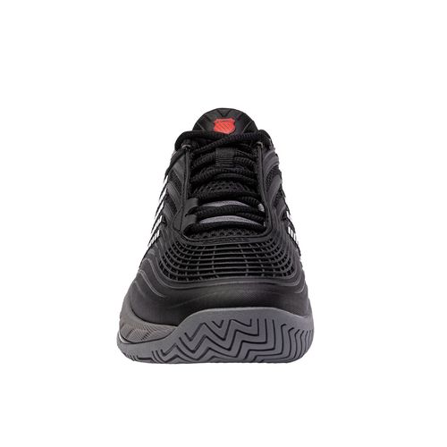 K-Swiss Hypercourt Supreme 2 Mens Tennis Shoe - Black/Steel Gray/Firey ...