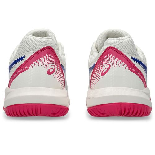 Asics Gel Dedicate 8 Womens Tennis Shoe - Cream/Dark Cobalt | Midwest Racquet Sp