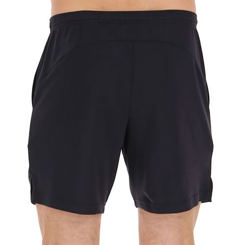 Lotto Squadra II 7 inch Short - All Black | Midwest Racquet Sports