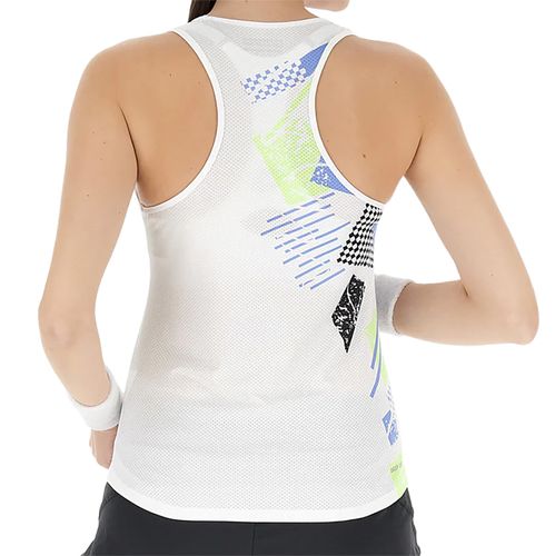 Lotto Tech 1 D5 Tank Top - Bright White | Midwest Racquet Sports