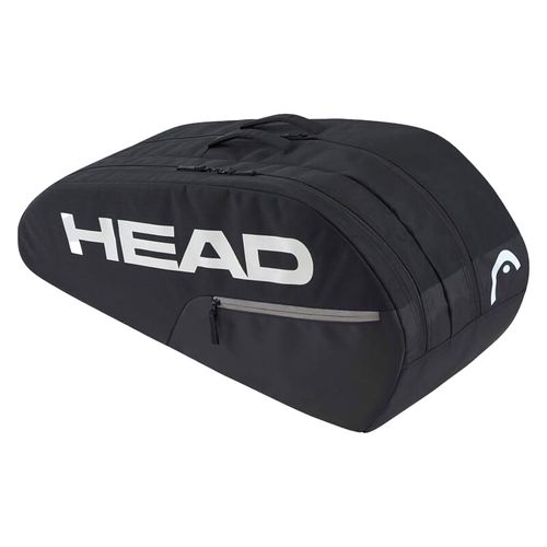 Head Base Racquet Bag M 6R - Black | Midwest Racquet Sports