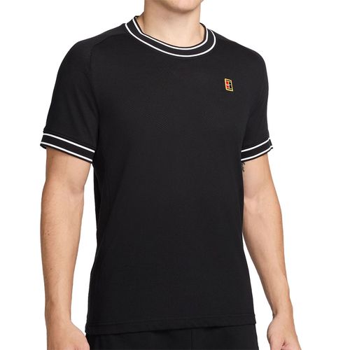 Nike Court Heritage Crew - Black | Midwest Racquet Sports