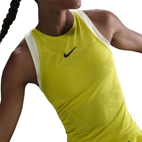 Nike Court Slam Tank Top - High Voltage/Luminous Green/Medium Ash ...