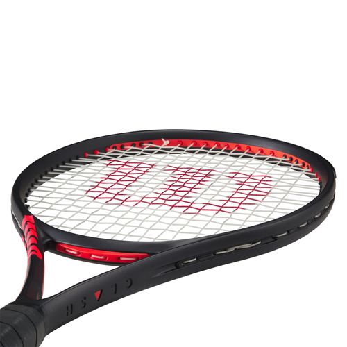 Wilson Clash 100 Pro V3 Tennis Racquet - Black/Red | Midwest Racquet Sports