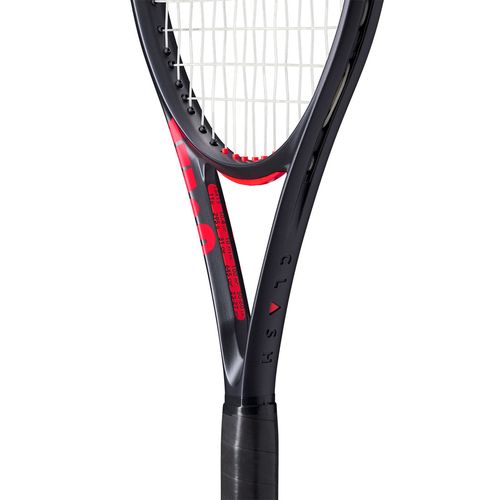 Wilson Clash 100 V3 Tennis Racquet - Black/Red | Midwest Racquet Sports