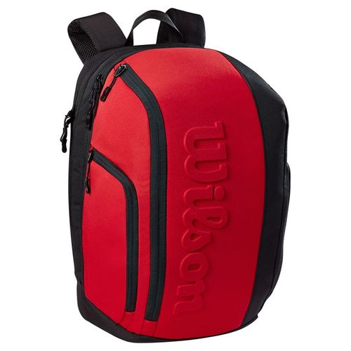 Wilson Super Tour Clash v2 Backpack - Red/Black | Midwest Racquet Sports