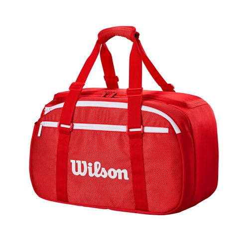 Wilson Super Tour Small Duffel Tennis Bag - Red | Midwest Racquet Sports