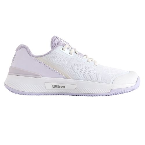Wilson Intrigue Pro IW Womens Tennis Shoe - White/Lavender Blue/Silver ...