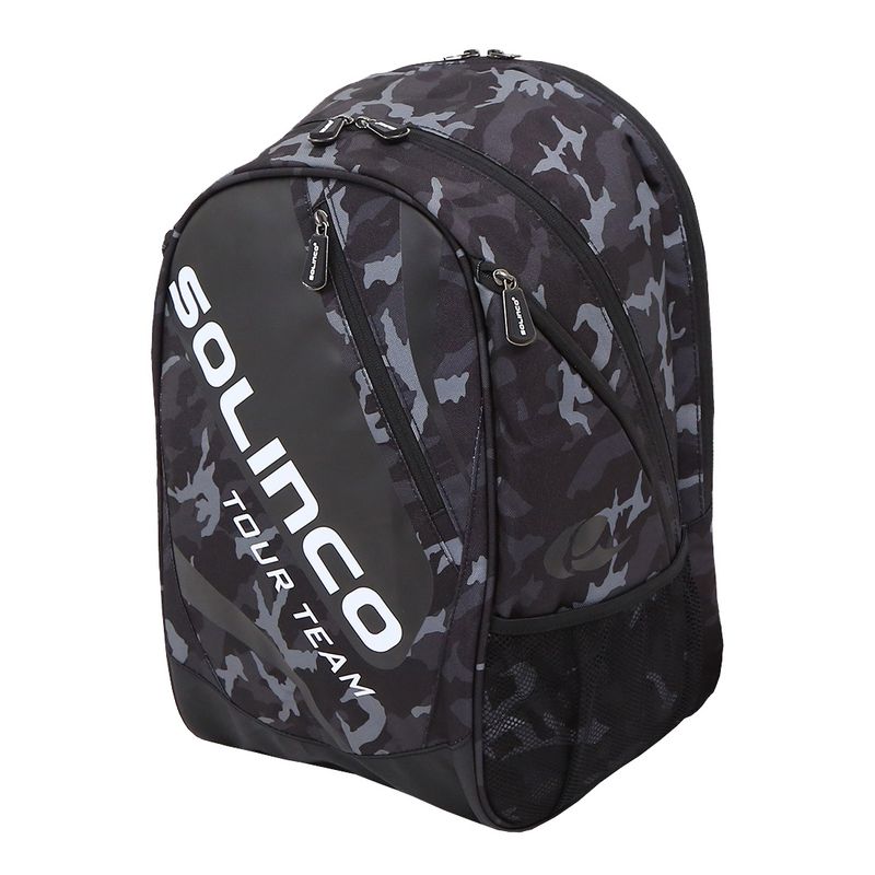 Solinco Black Camo Backpack | Midwest Racquet Sports